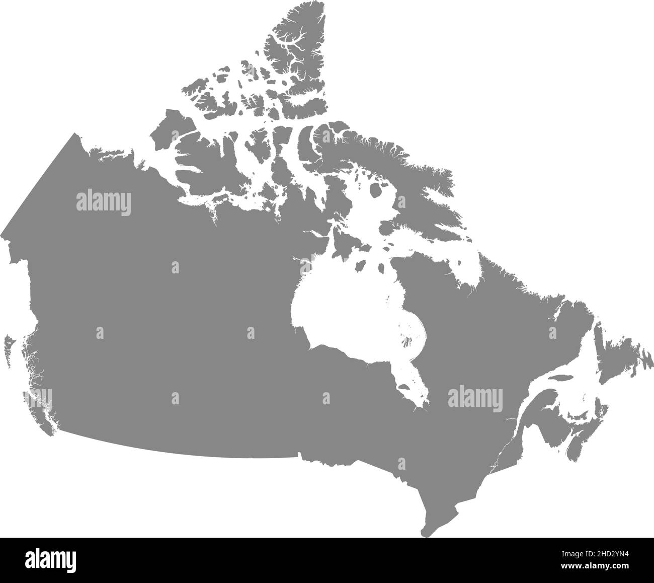 Map canada in national Black and White Stock Photos & Images - Alamy