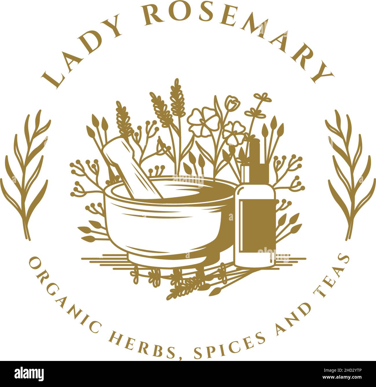 Natural health preparation Stock Vector Images - Alamy