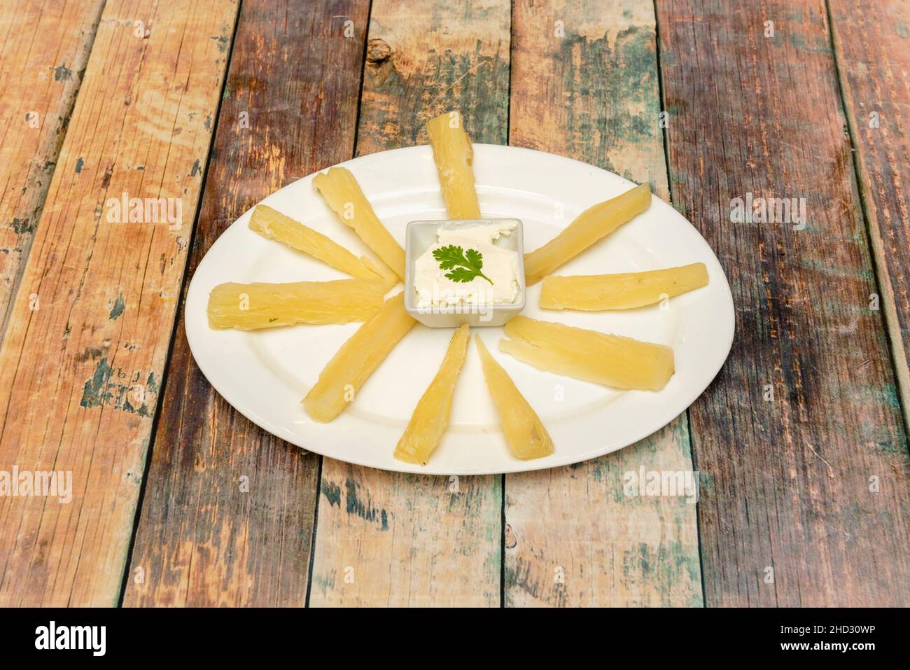 Cassava is a striking tuber very rich in starch, originally from South ...