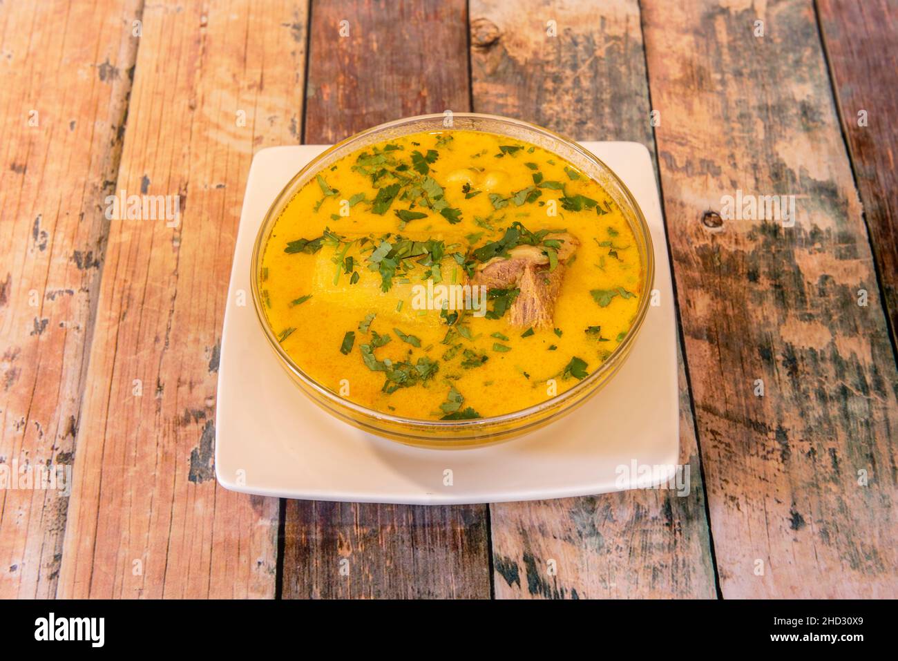 Sancocho is a stew or stew made with meats, tubers, vegetables and ...