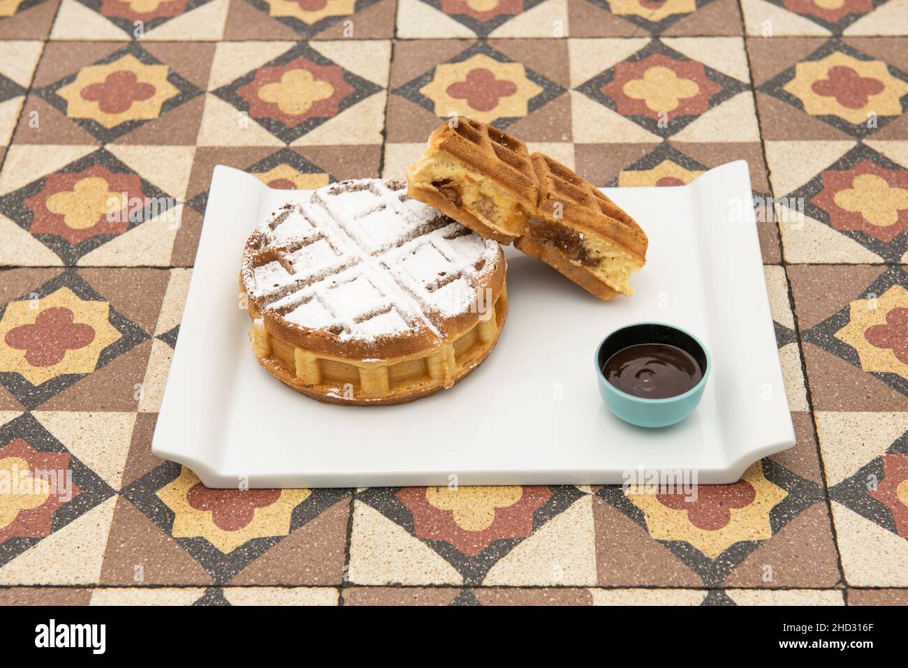 The stuffed waffle is a waffle specialty from the metropolis of Lille ...