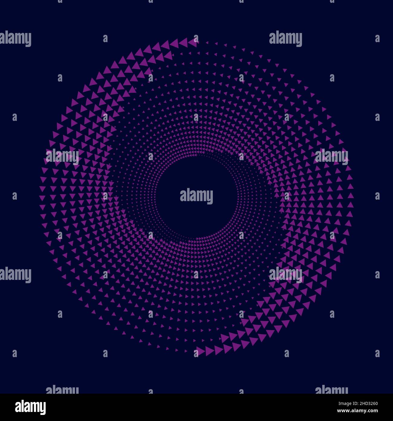 Dotted triangles Stock Vector Images - Alamy