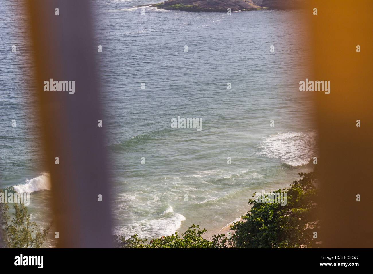 Devil's Beach in Rio de Janeiro Stock Photo - Alamy