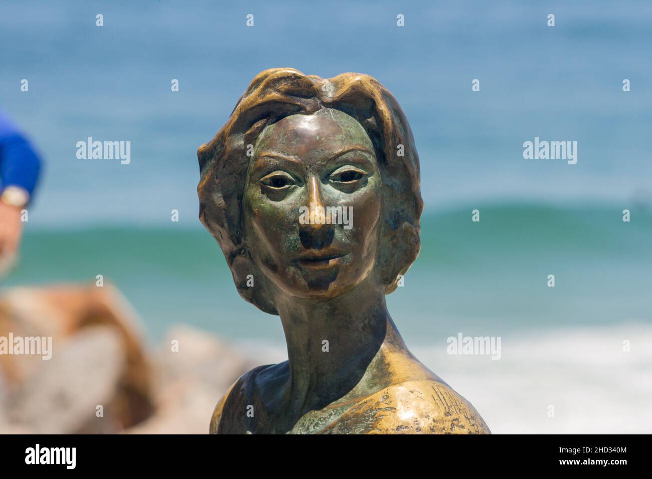 Statue of Clarice Lispector in Rio de Janeiro, Brazil - October 23 ...