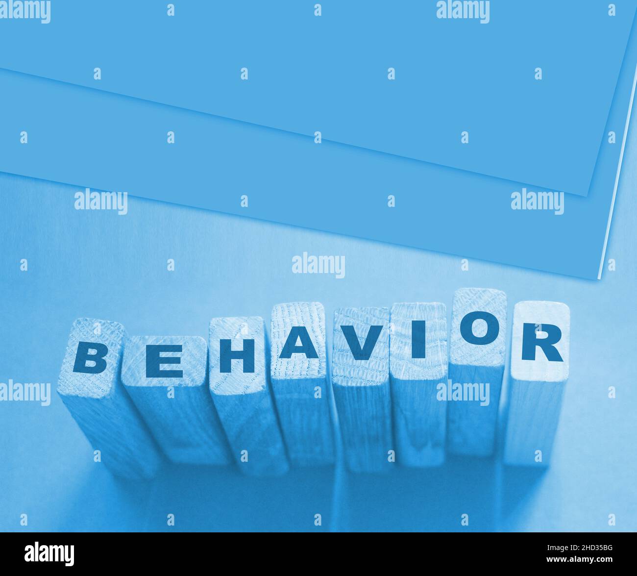 Behavior Word In Wooden Cube. Psychology human resources management ...