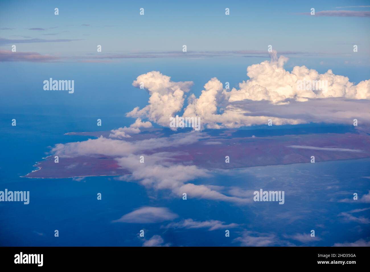Lanai, hawaii aerial hi-res stock photography and images - Alamy