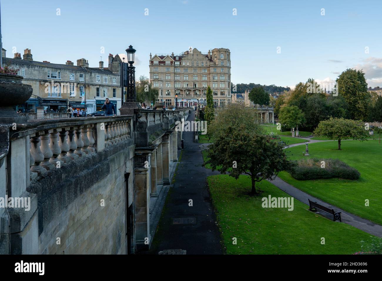 Bath city sunset views Stock Photo - Alamy
