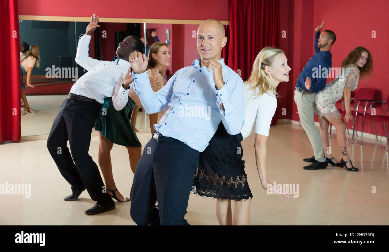 Couple dancing rock roll music hi-res stock photography and images - Alamy