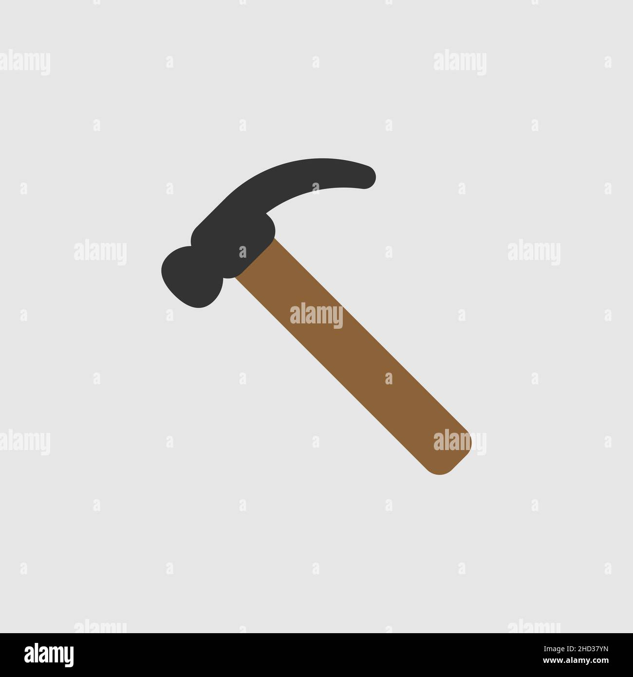 Hammer icon. Cartoon of sickle vector icon Stock Vector Image & Art - Alamy