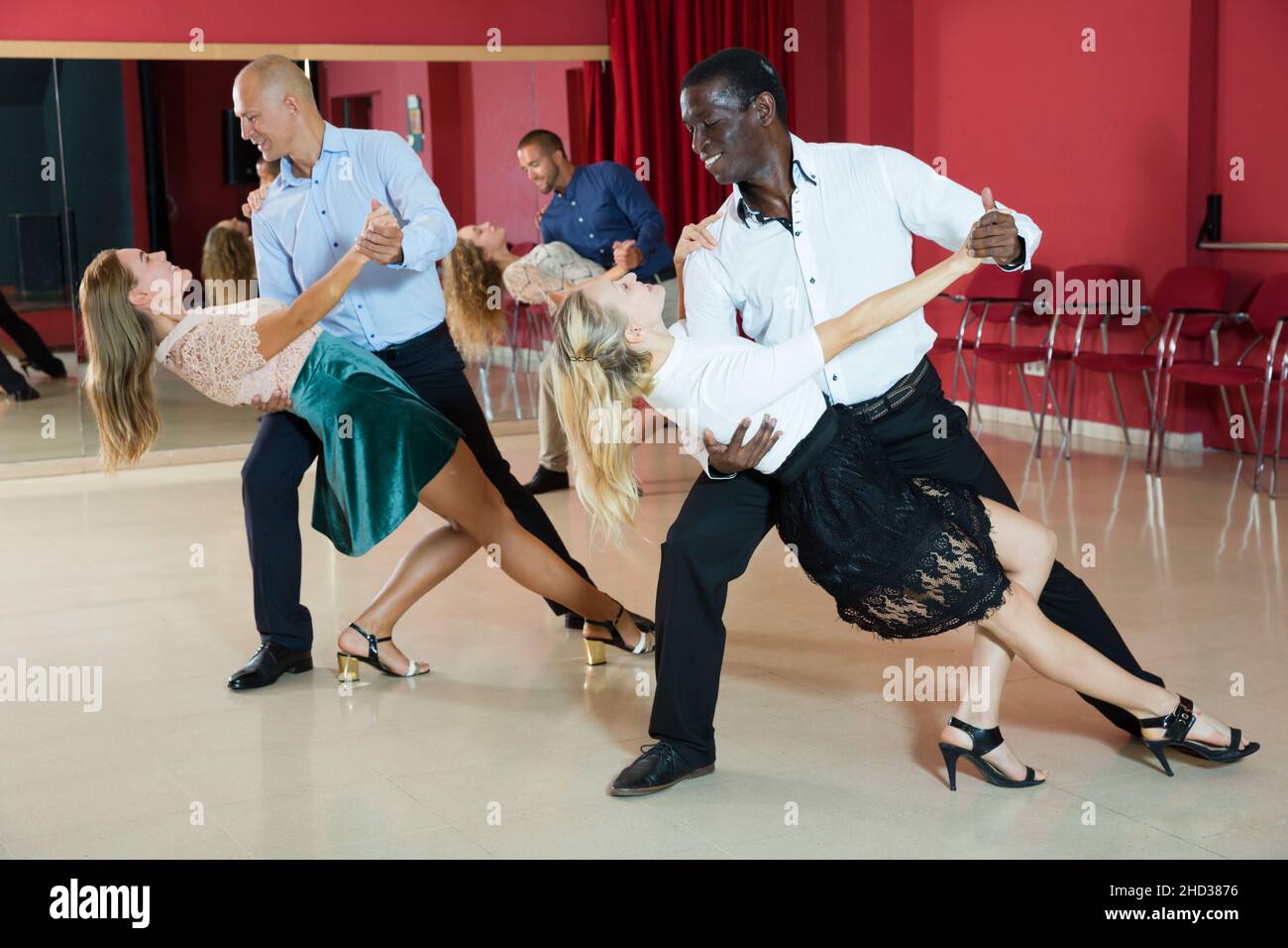 Samba school group dancing hi-res stock photography and images - Alamy