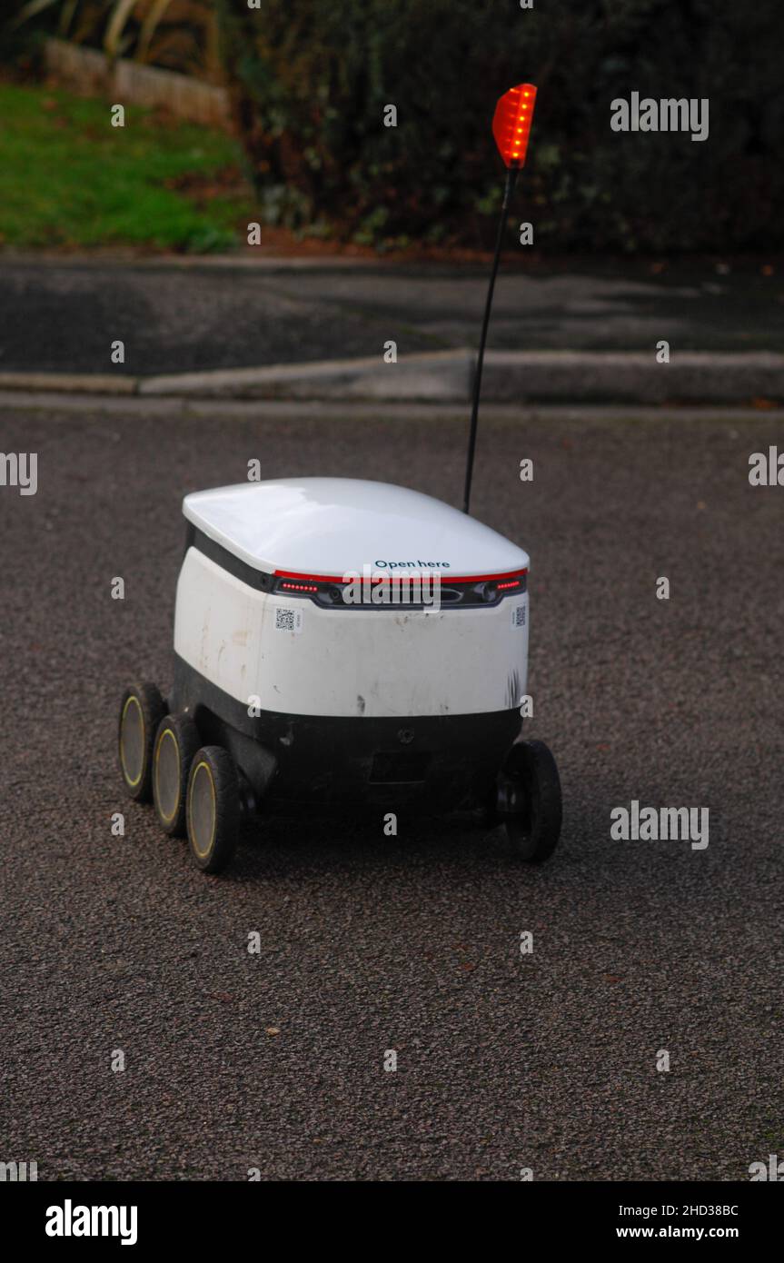 Starship Robots Technologies Stock Photo - Alamy