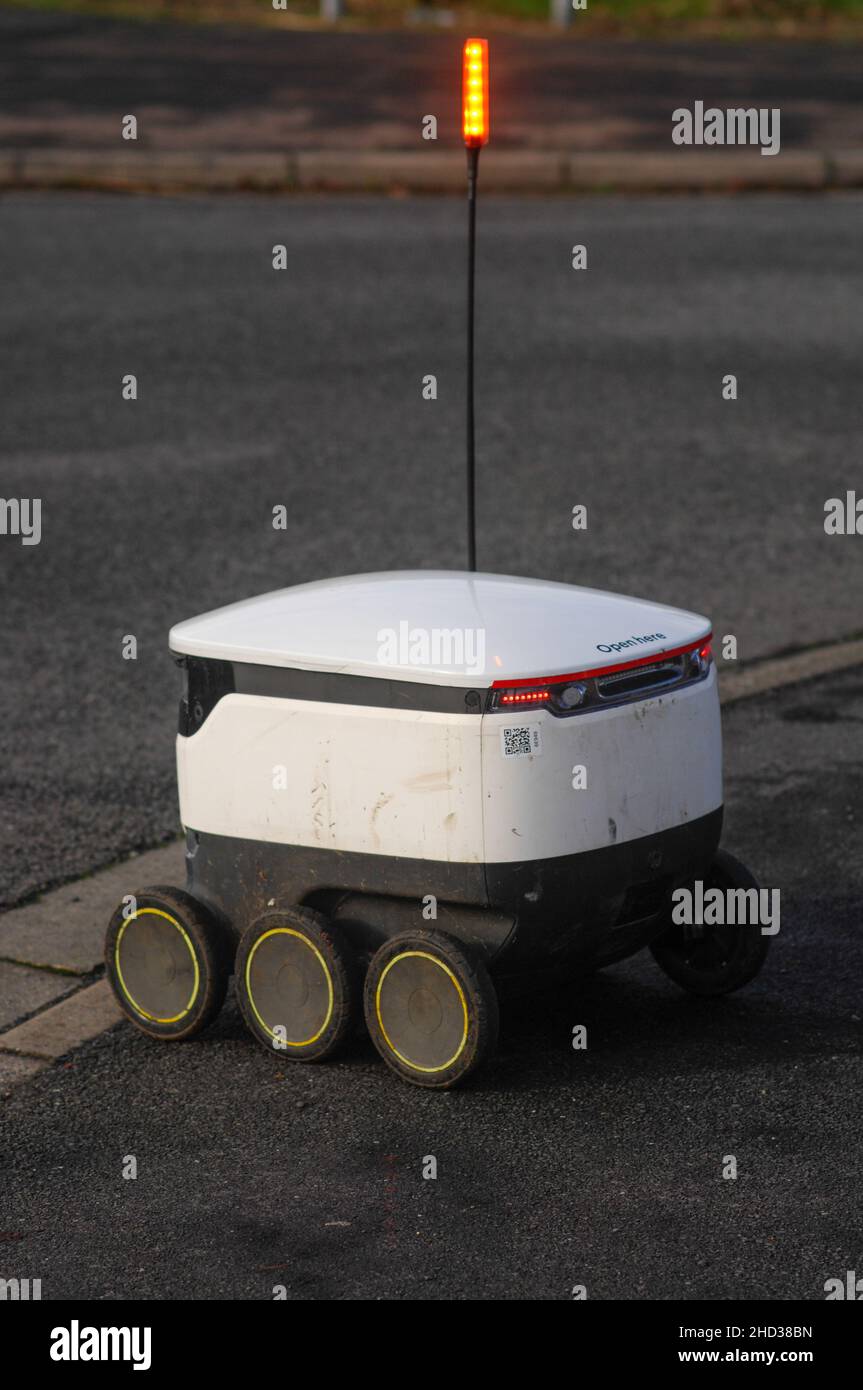 Starship Robots Technologies Stock Photo - Alamy