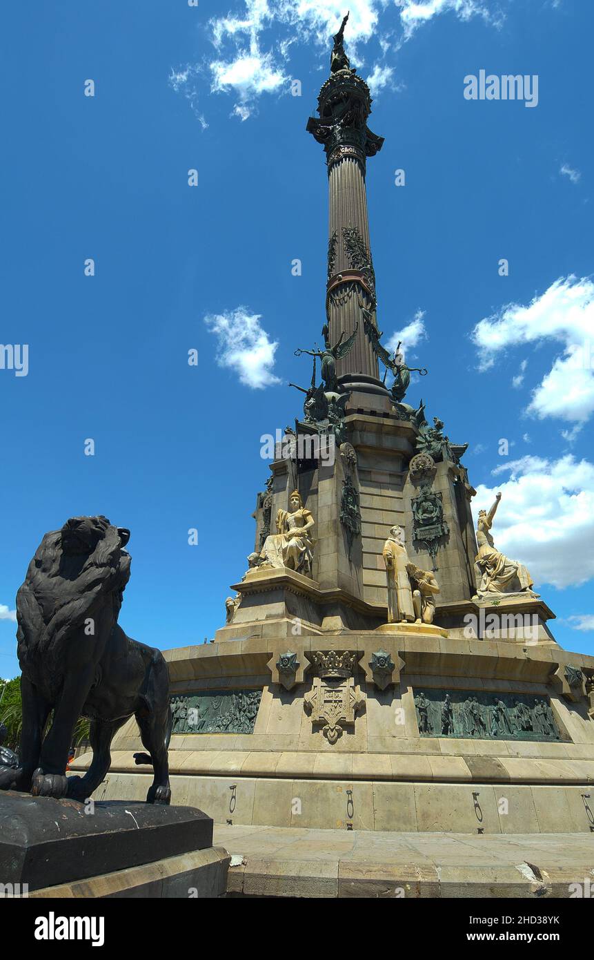 Christopher columbus monument hi-res stock photography and images - Alamy