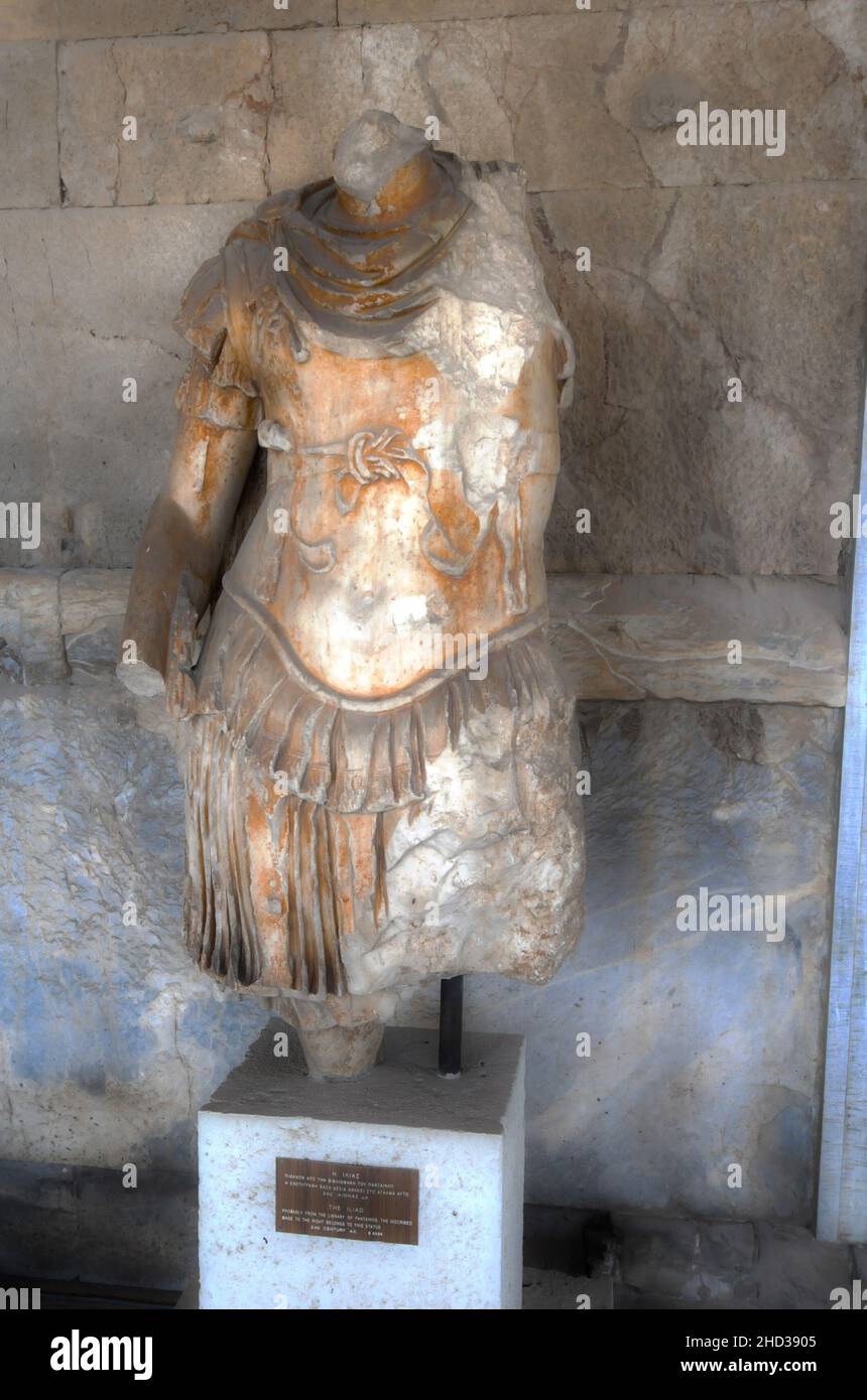 Iliad sculpture hi-res stock photography and images - Alamy