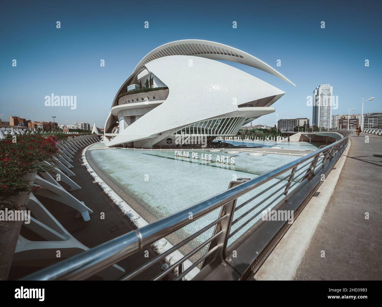 Daylight shot of Hemisferic, the City of Arts and Sciences, Valencia ...