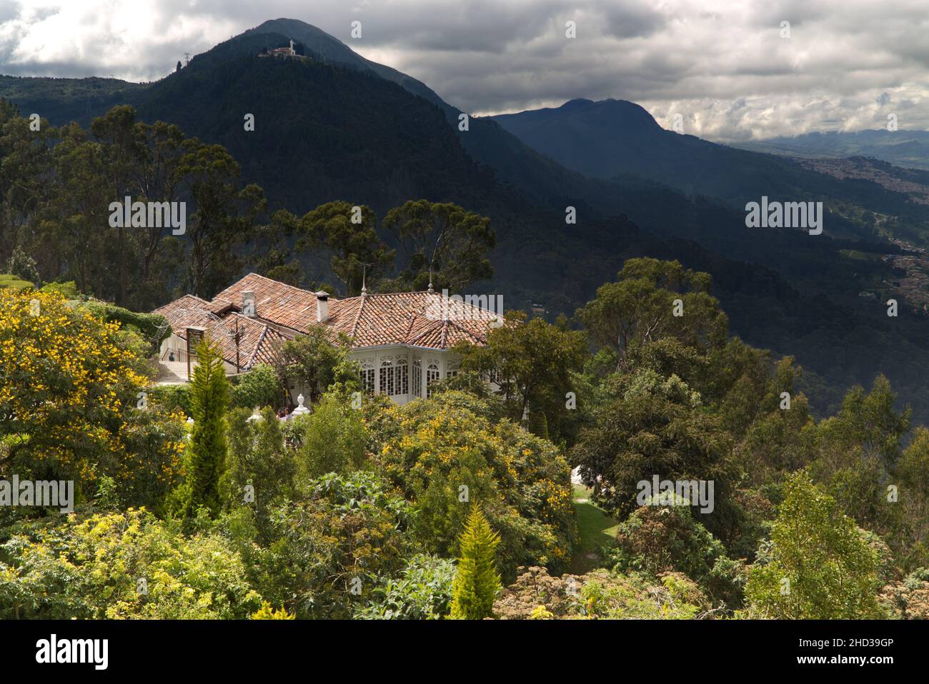 Santuario de monserrate bogota hi-res stock photography and images - Alamy