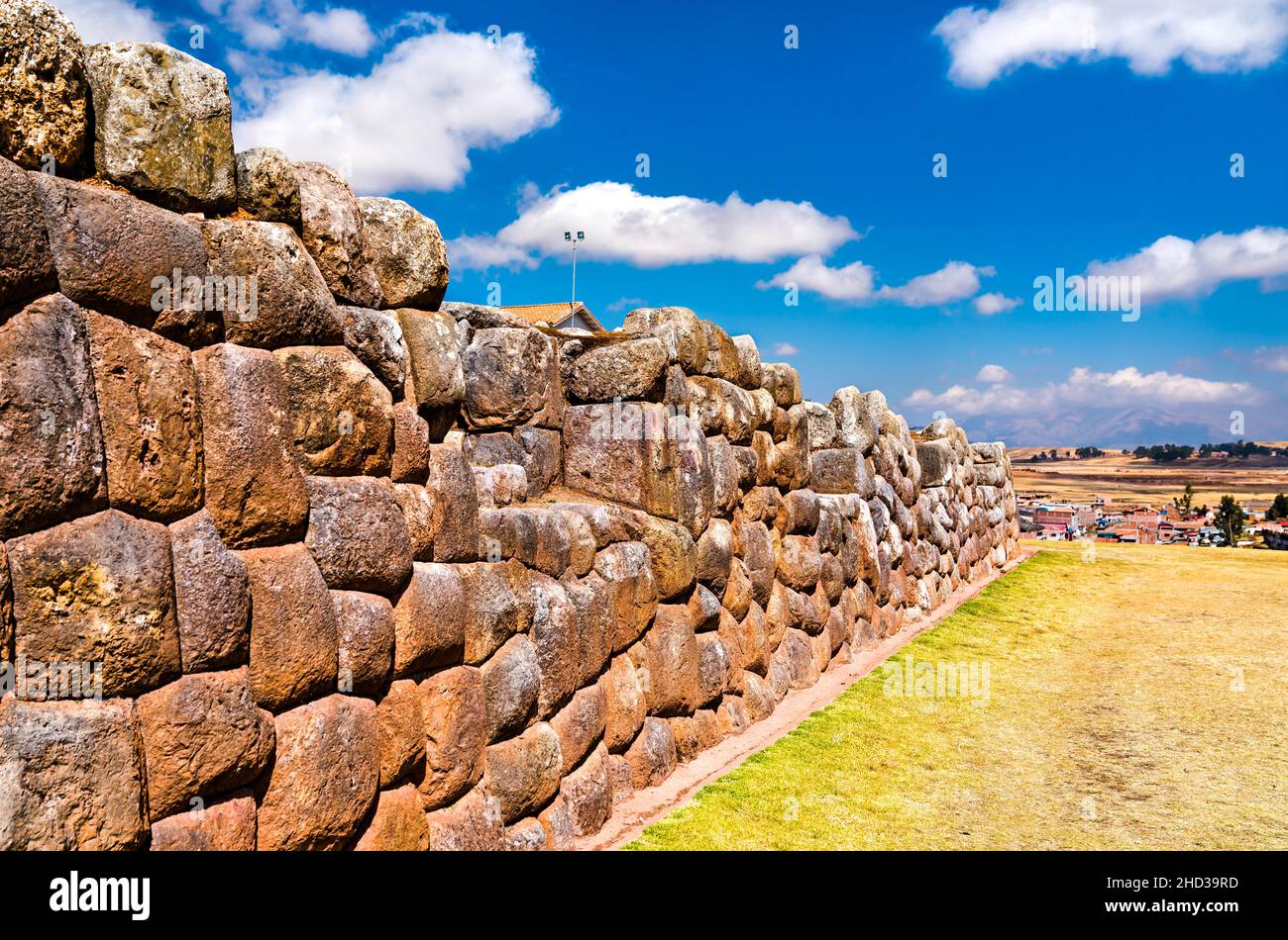 Incan Ruins at Chinchero in Peru Stock Photo - Alamy