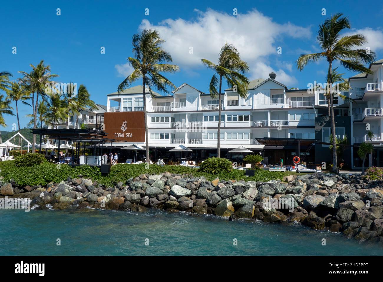 Airlie Beach, Queensland, Australia - December 2021: Coral Sea Resort ...