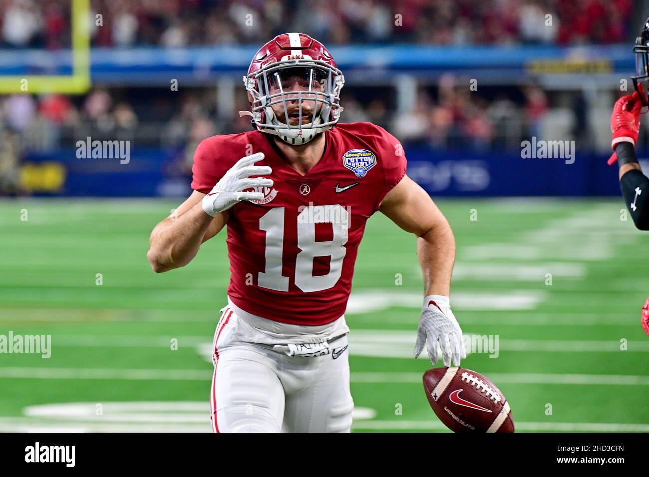 Alabama Crimson Tide wide receiver Slade Bolden (18) celebrates after ...