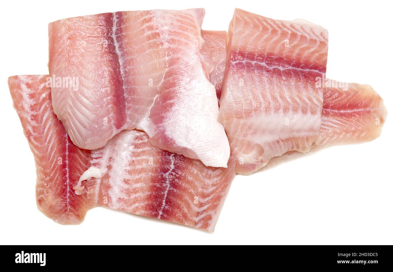 Fresh fish isolated on white background Stock Photo - Alamy