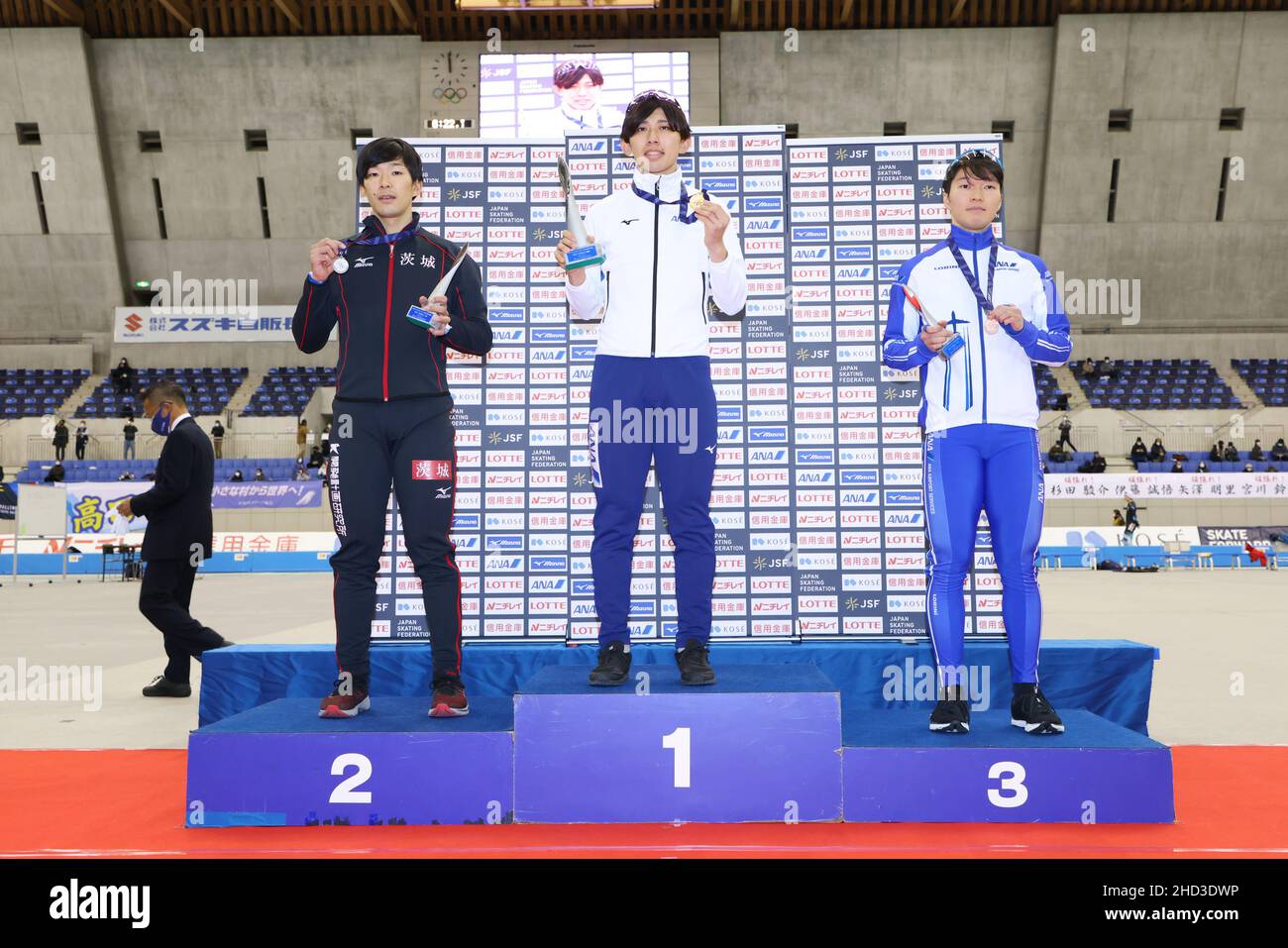 Nagano, Japan. 31st Dec, 2021. (L to R) Takuro Oda, Seitaro Ichinohe ...