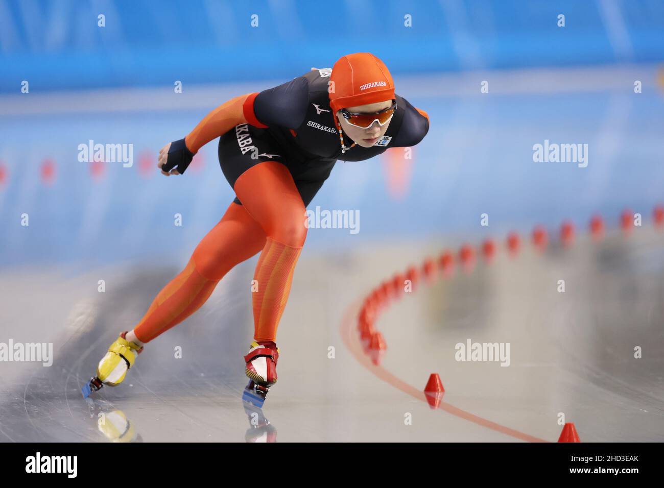 Nagano, Japan. 31st Dec, 2021. Azusa Maeda Speed Skating : The Japan ...