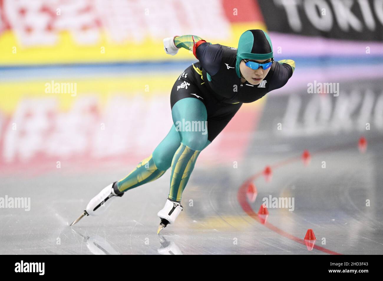 Nagano, Japan. Credit: MATSUO. 31st Dec, 2021. Rin Kosaka Speed Skating ...