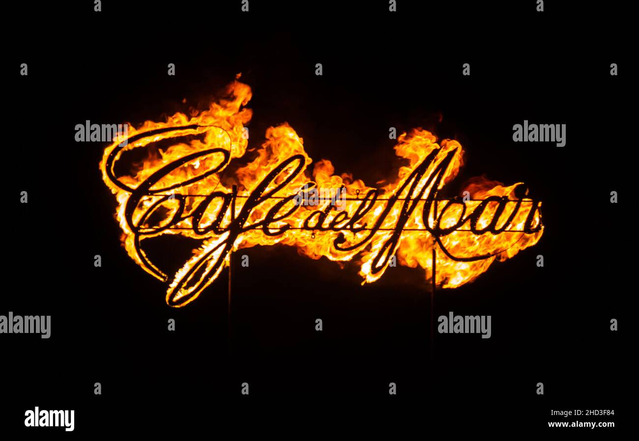 Aerial view of kamala beach at sunset in Phuket in Thailand Stock Photo ...