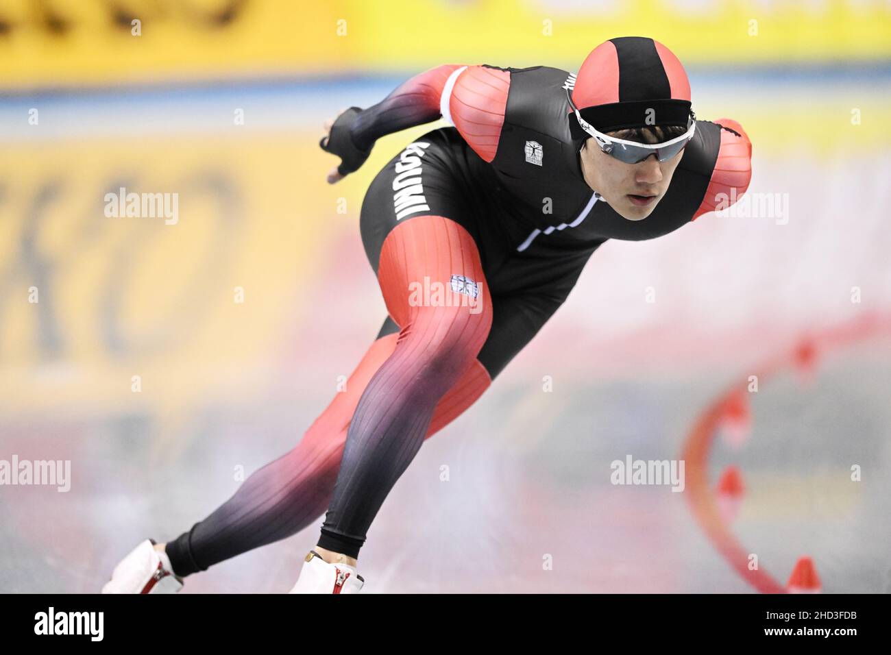 Nagano, Japan. Credit: MATSUO. 31st Dec, 2021. Yuto Ide Speed Skating ...