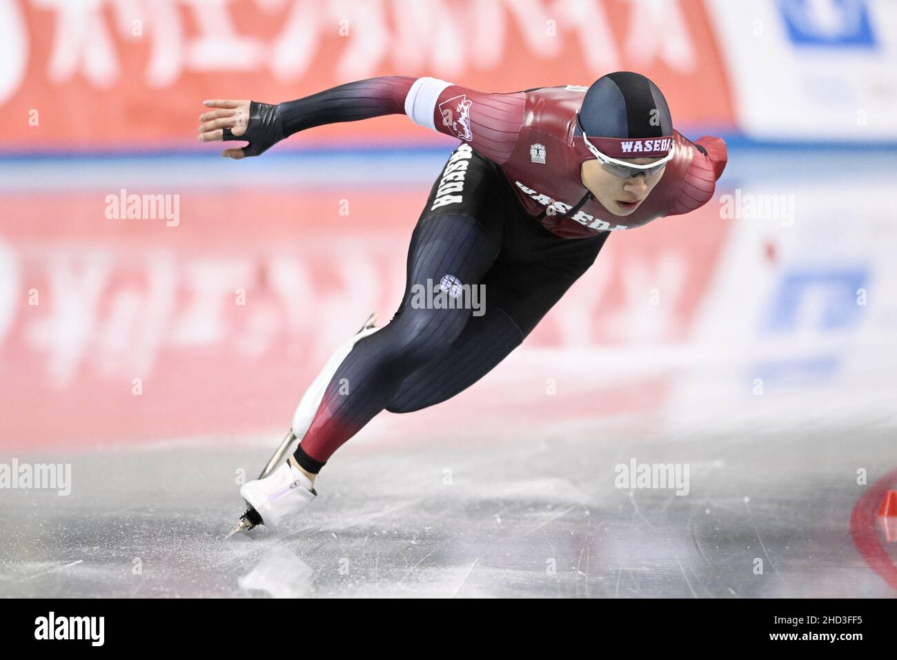 Nagano, Japan. Credit: MATSUO. 31st Dec, 2021. Seigo Ito Speed Skating ...