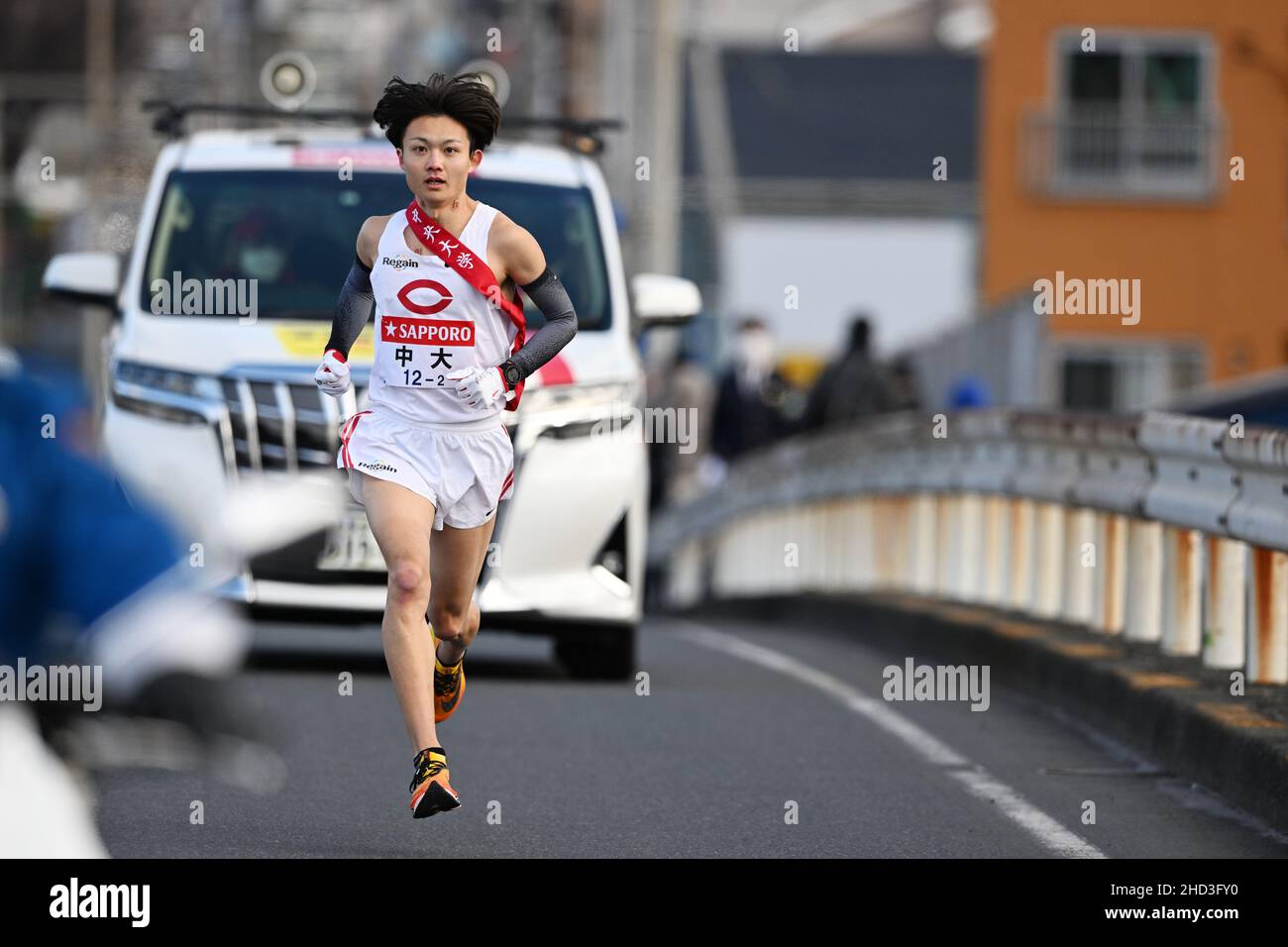Tokyo, Japan. Credit: MATSUO. 2nd Jan, 2022. Shun Teshima () Ekiden ...