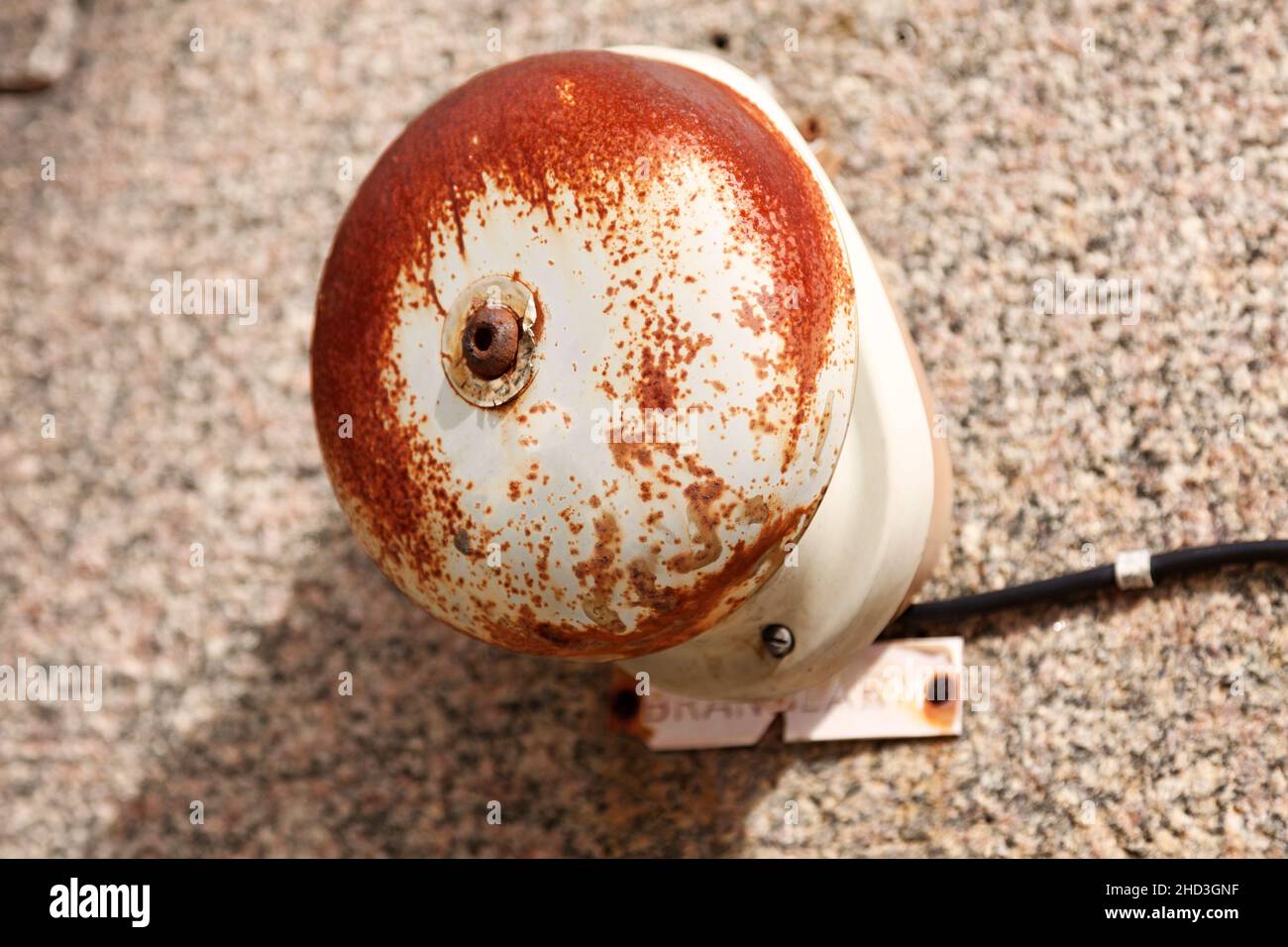 Old fire alarm system hi-res stock photography and images - Alamy
