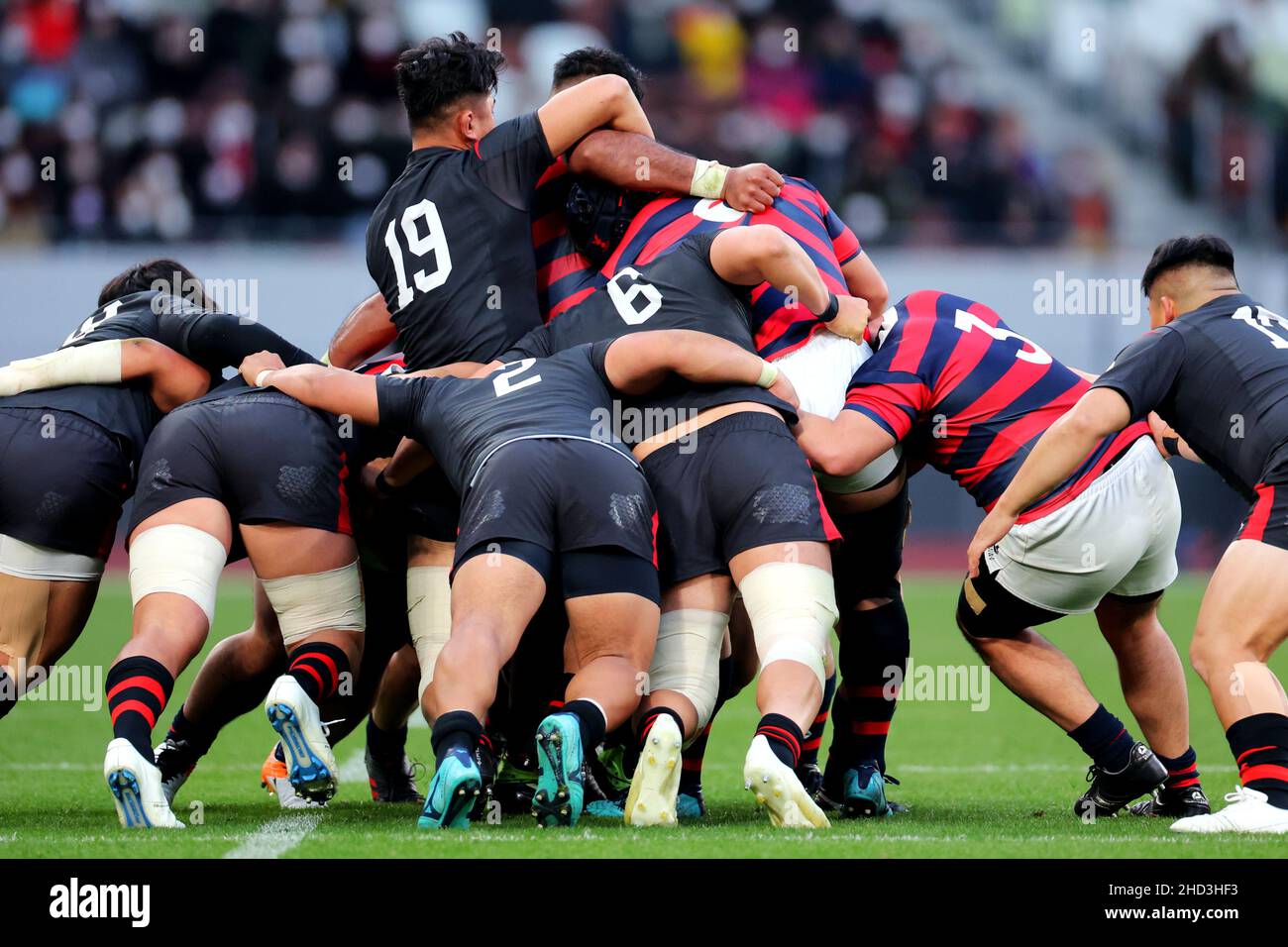 Tokyo, Japan. 2nd Jan, 2022. General view Rugby : The 58th All-Japan ...
