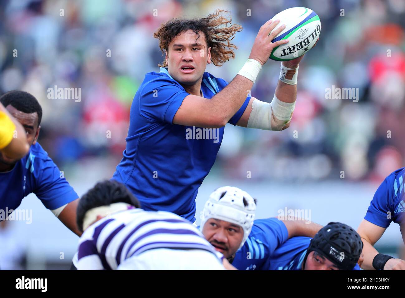 Tokyo, Japan. 2nd Jan, 2022. Noah Tovio () Rugby : The 58th All-Japan ...