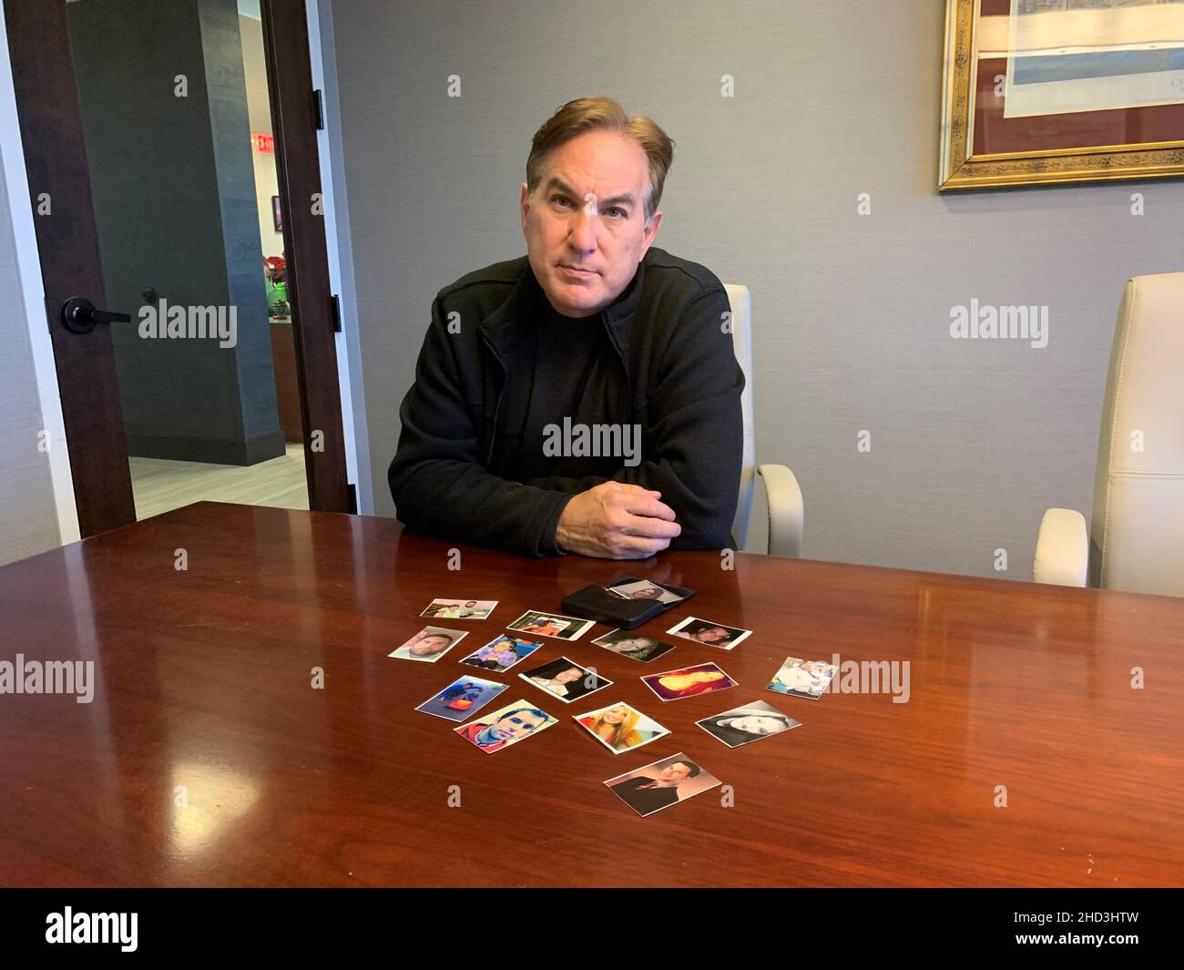 Charleston, USA. 14th Dec, 2021. Mike Stuart, the former district ...