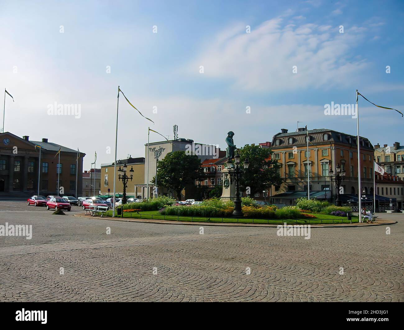 The main square in Karlskrona, Sweden Stock Photo - Alamy