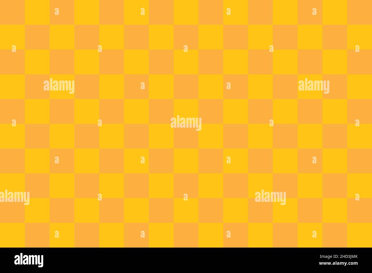 Yellow squares seamless pattern.Checkered background. Vector ...