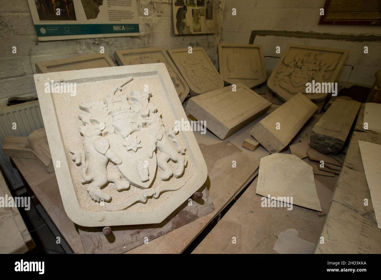 Coat of arms (crest) of Tyrone (county) in Northern Ireland created by ...