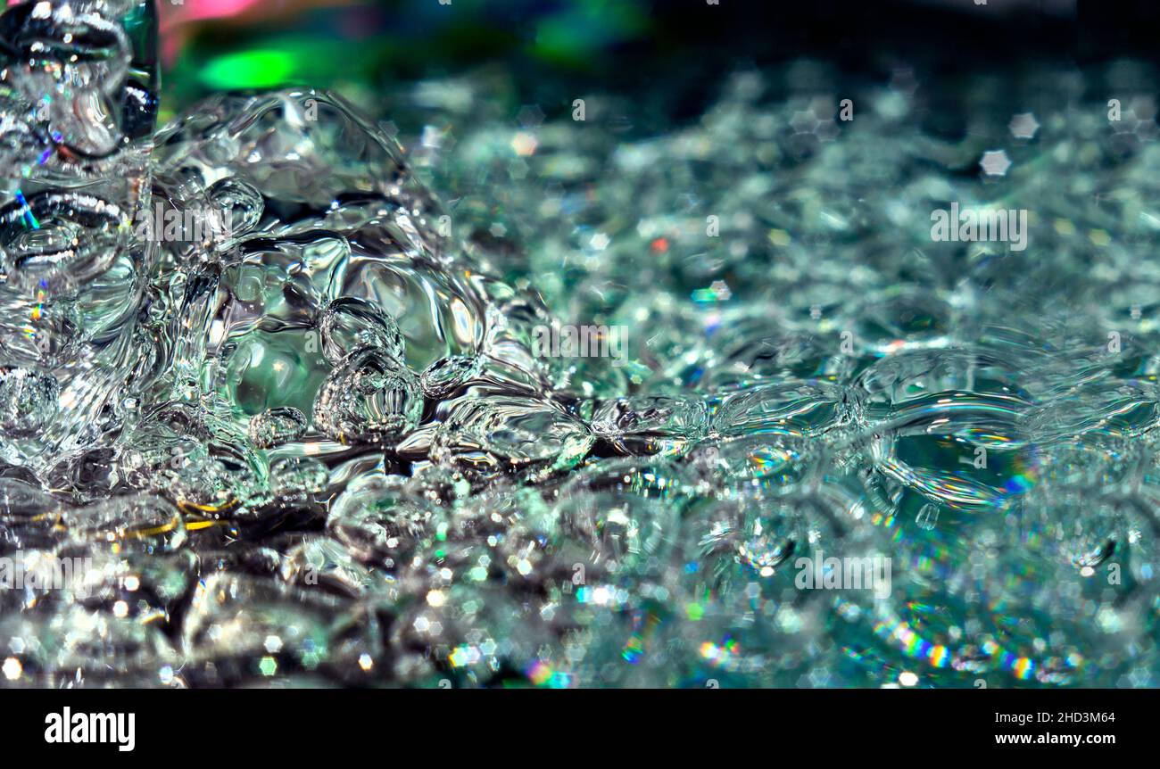 Macro Photography Water In Motion