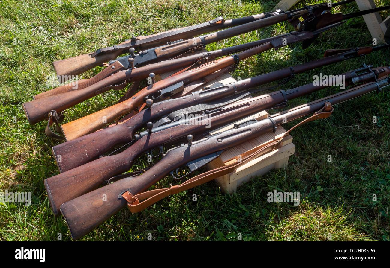 the Soviet weapons of the second world war Stock Photo - Alamy