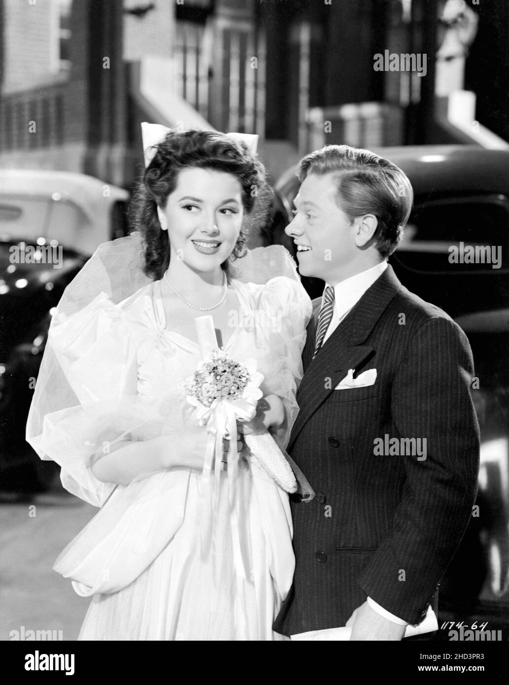 MICKEY ROONEY and DIANA LEWIS in ANDY HARDY MEETS DEBUTANTE (1940 ...