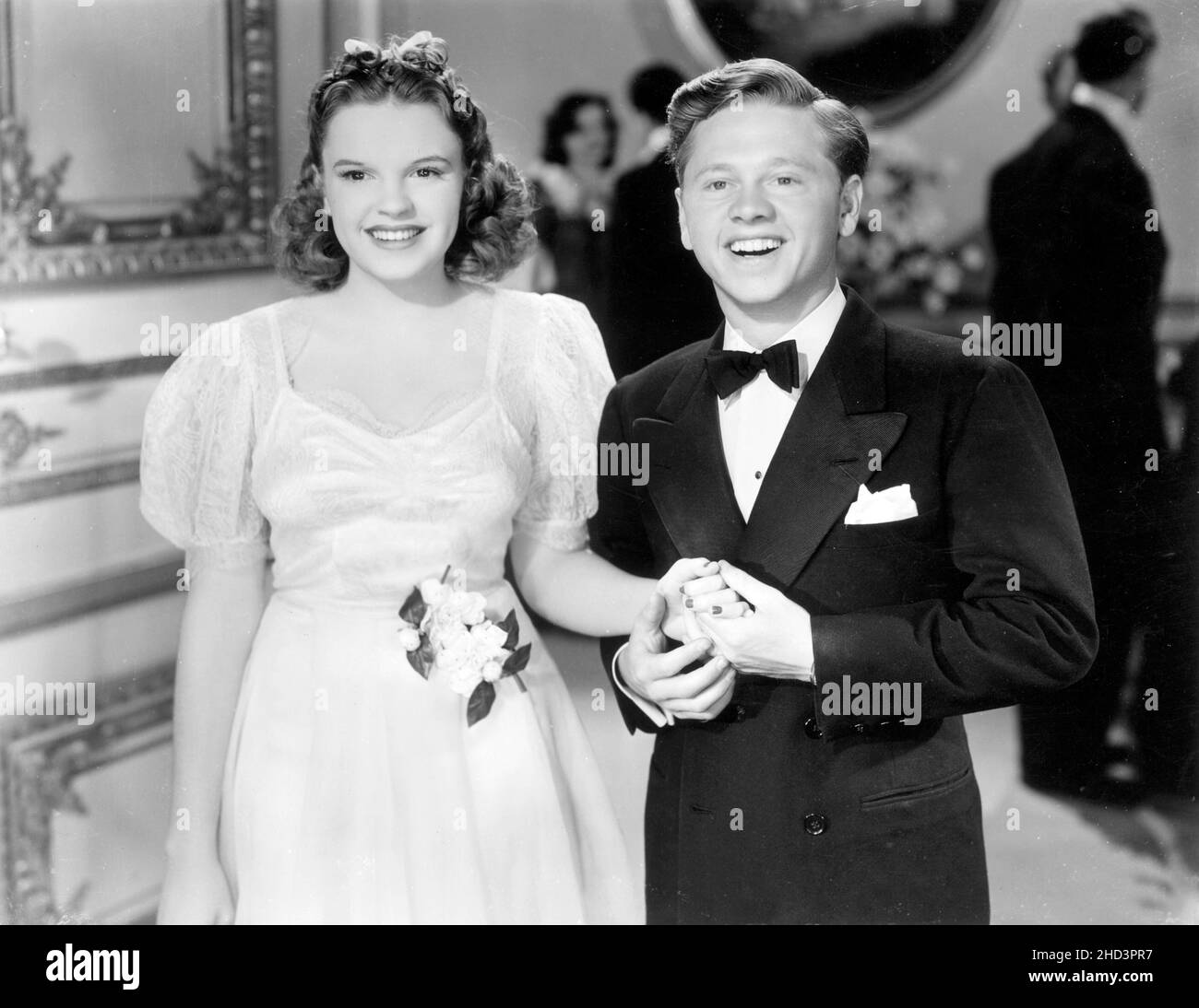 MICKEY ROONEY and JUDY GARLAND in ANDY HARDY MEETS DEBUTANTE (1940 ...