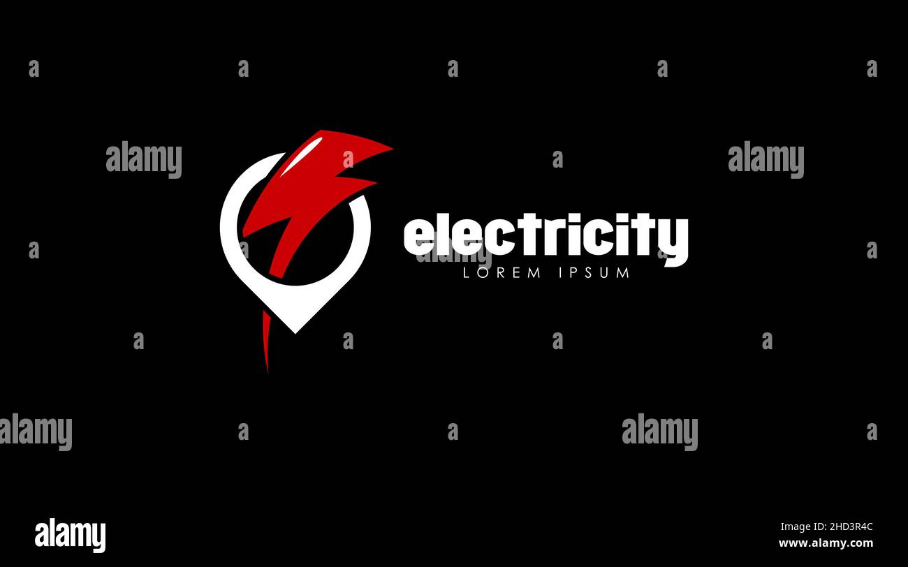 Electricity Logo Design Concept Vector. Electronic Logo Template Vector ...