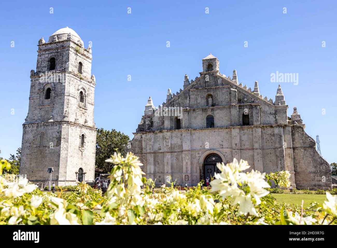 Paoay Church, a UNESCO World Heritage Site at Ilocos Norte, Philippines Stock Photo - Alamy