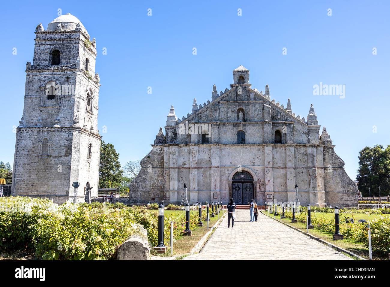 Paoay Church, a UNESCO World Heritage Site at Ilocos Norte, Philippines Stock Photo - Alamy