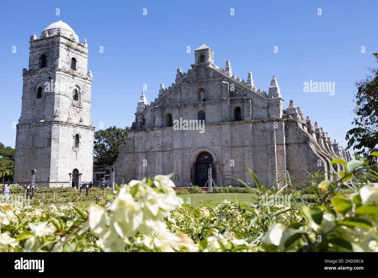 Paoay Church, a UNESCO World Heritage Site at Ilocos Norte, Philippines Stock Photo - Alamy
