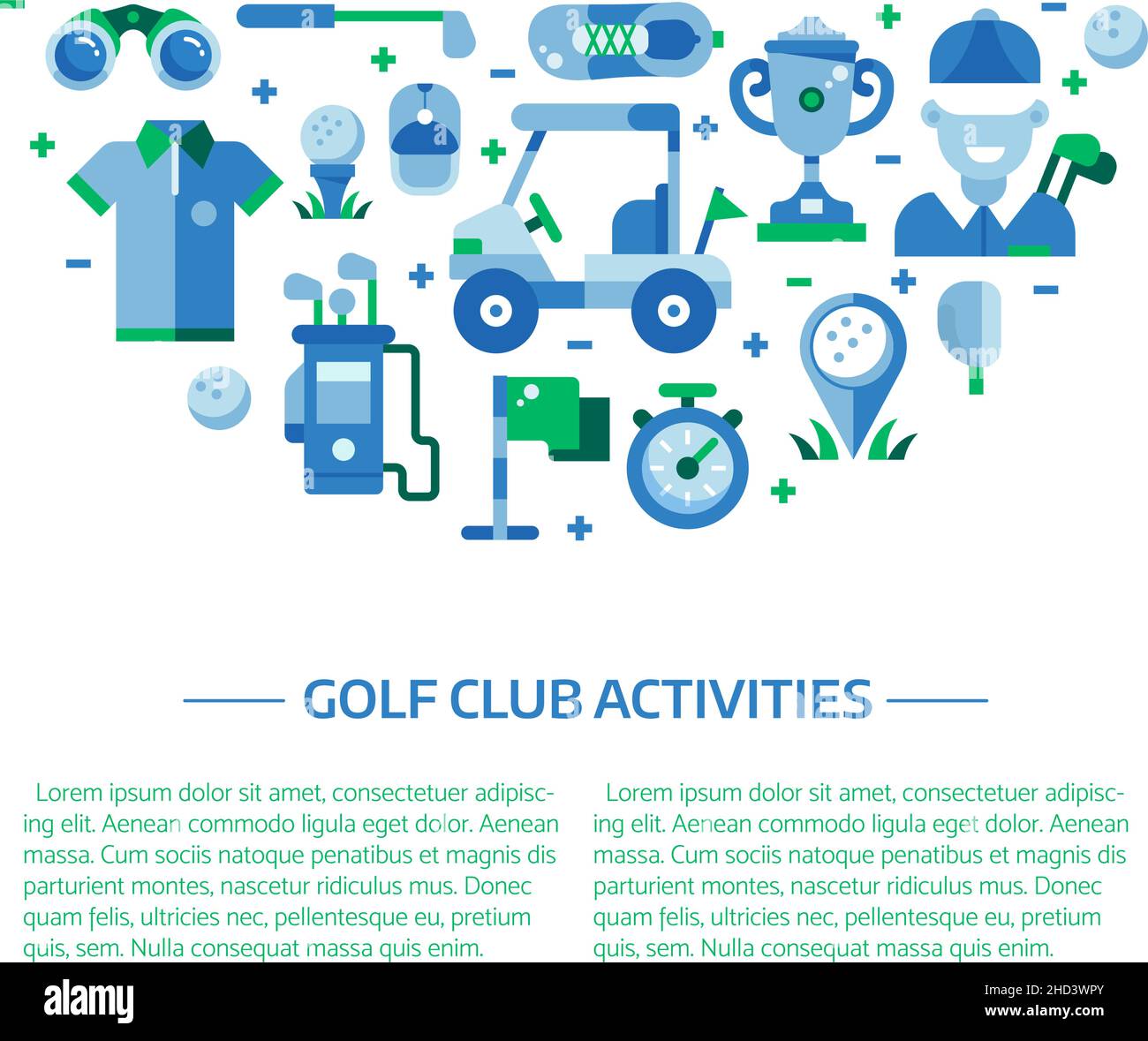 Club card symbol flat Stock Vector Images - Alamy