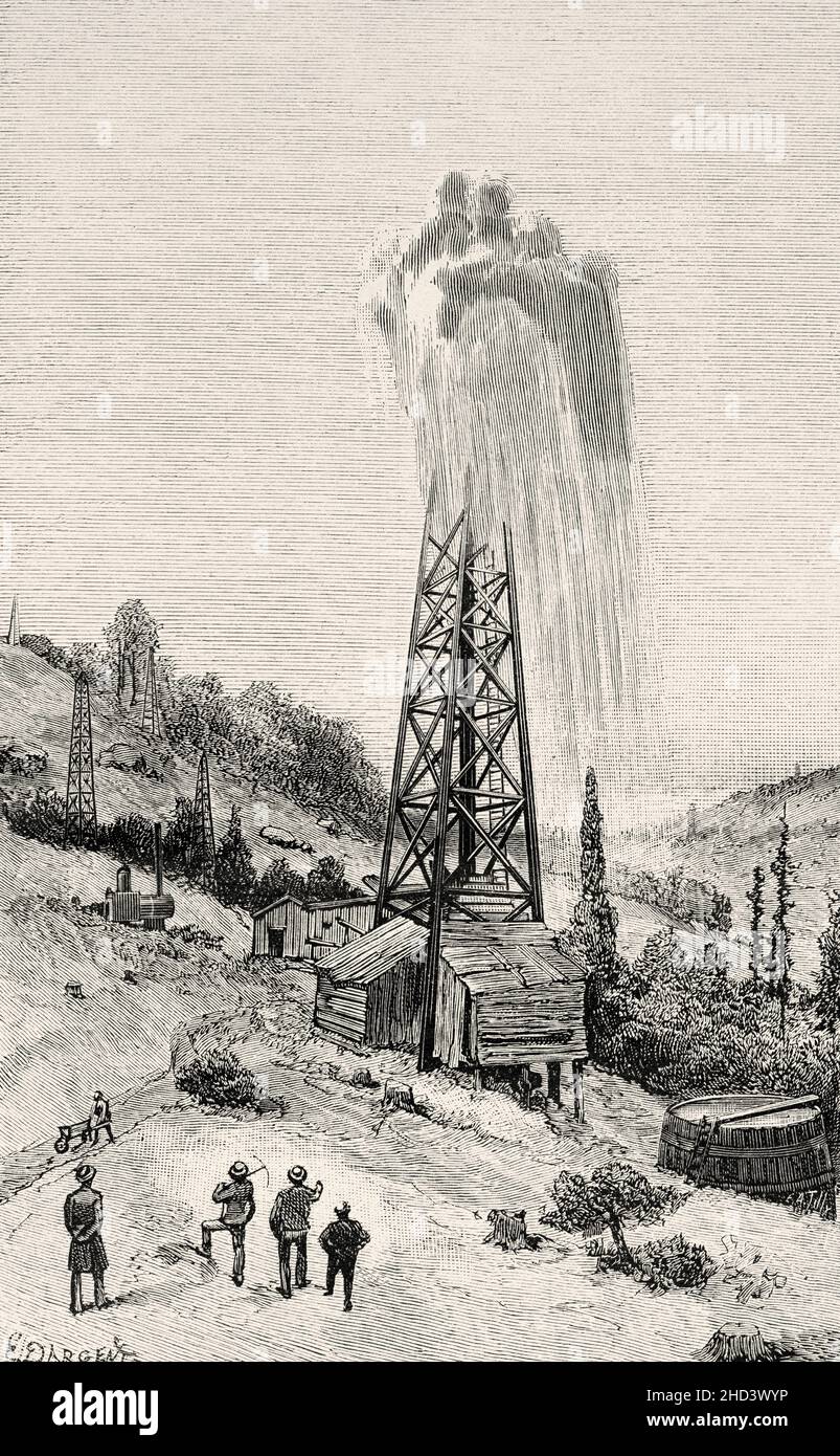 Oil Well Drawing