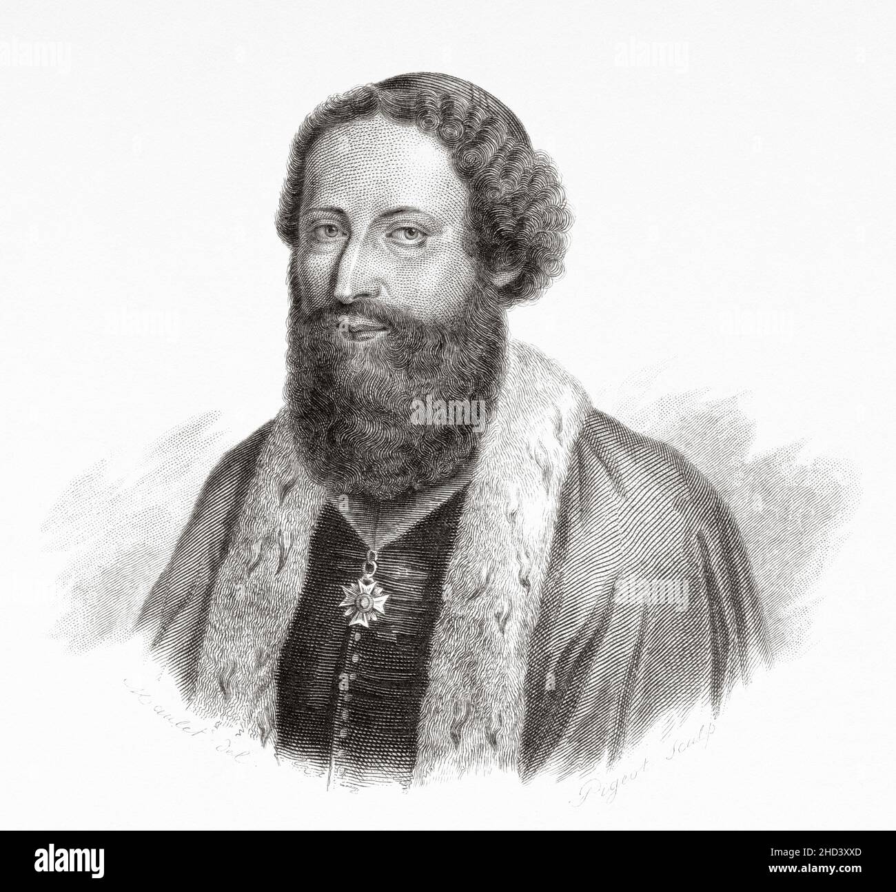 Joseph Pitton de Tournefort (1656-1708) French botanist and explorer ...