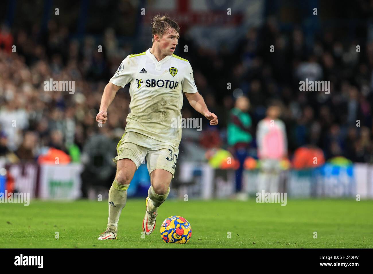 Joe Gelhardt #30 of Leeds United in action during the game Stock Photo ...